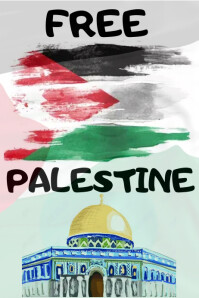 Free Palestine! Template | PosterMyWall