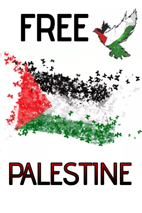 Free Palestine! Template | PosterMyWall