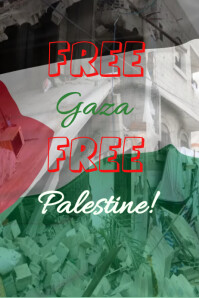 Free Palestine! Template | PosterMyWall