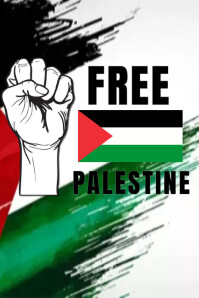 Free Palestine! Template | PosterMyWall