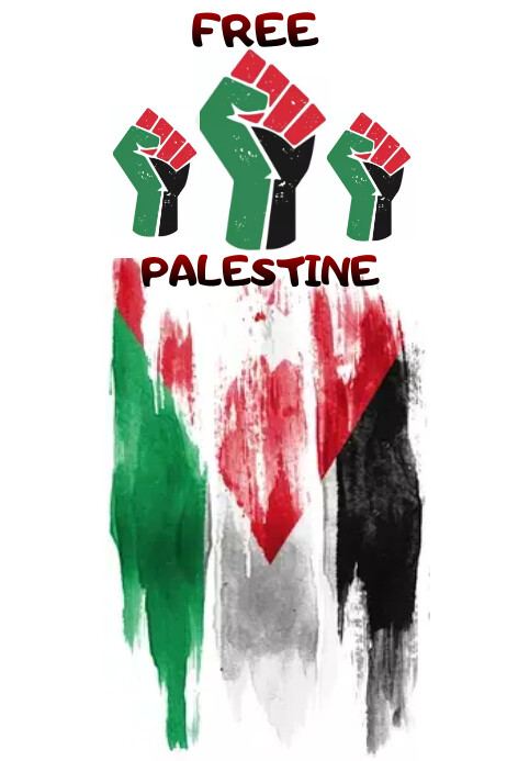 Free Palestine! Template | PosterMyWall