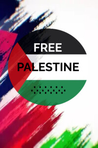 Free Palestine! Template | PosterMyWall