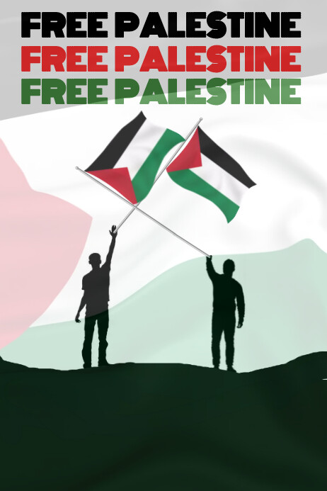 Free Palestine! Template | PosterMyWall