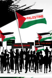 Free Palestine! Template | PosterMyWall