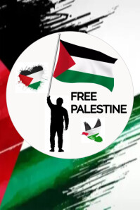 Free Palestine! Template | PosterMyWall
