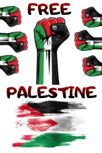 Free Palestine! Template | PosterMyWall