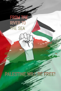 Free Palestine! Template | PosterMyWall