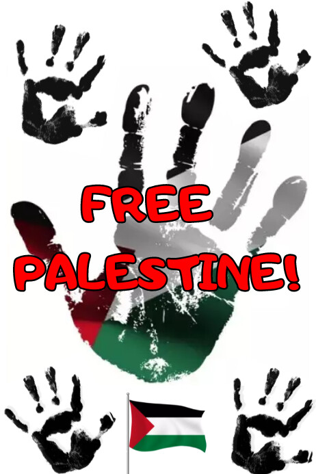 Free Palestine! Template | PosterMyWall