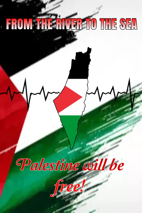 Free Palestine! Template | PosterMyWall