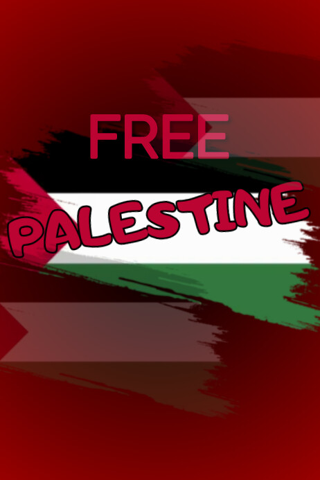 Free Palestine! Template | PosterMyWall