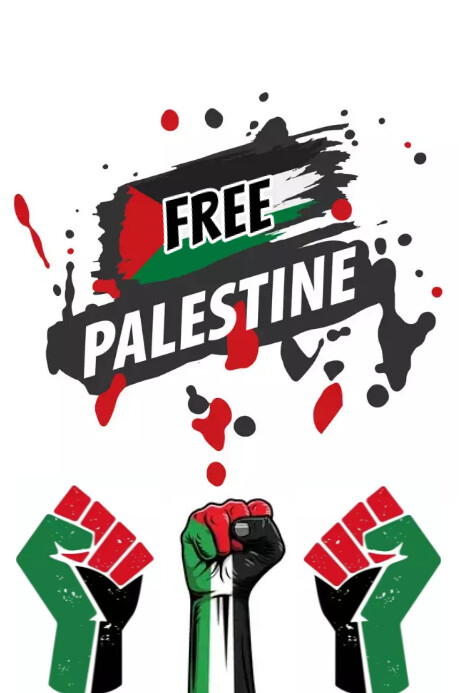 Free Palestine! Template | PosterMyWall
