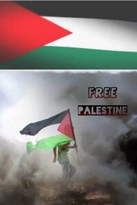 Free Palestine! Template | PosterMyWall