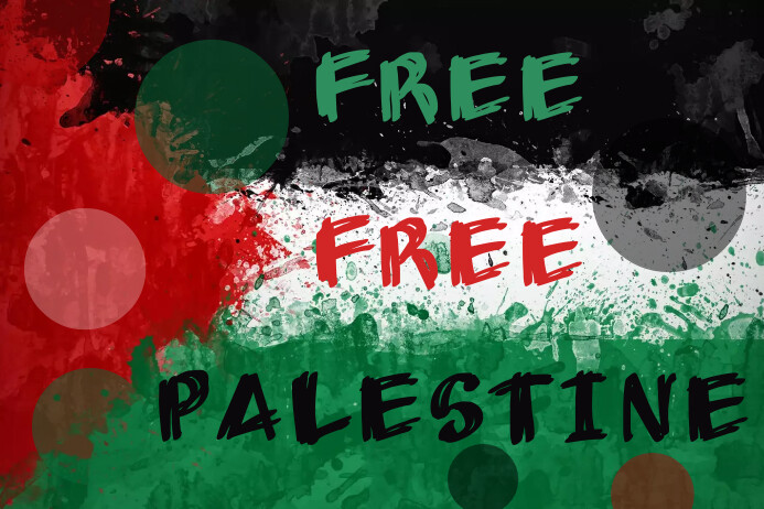 Free Palestine! Template | PosterMyWall