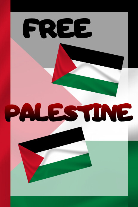 Plantilla de Free Palestine | PosterMyWall