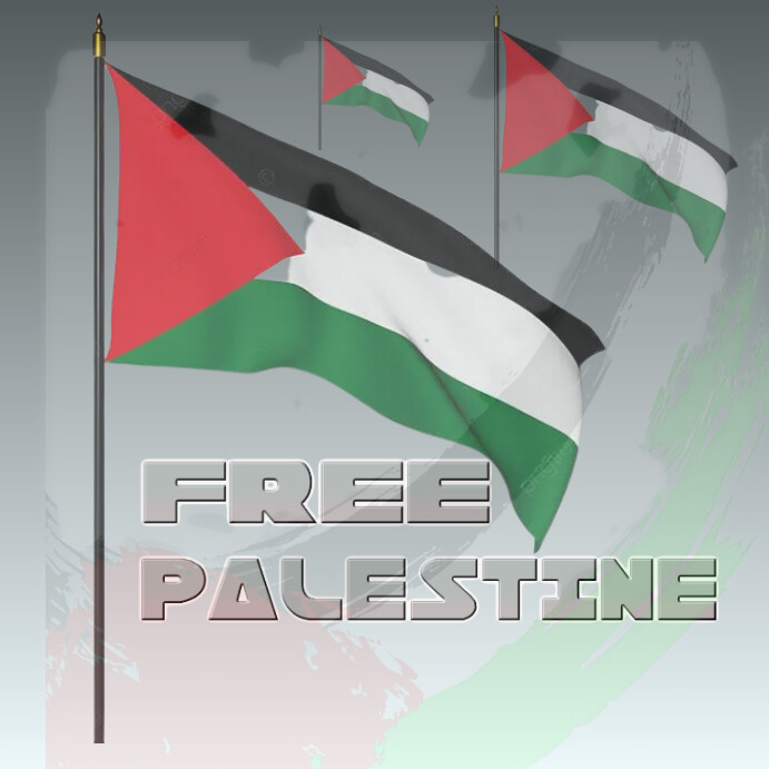 FREE PALESTINE Template | PosterMyWall