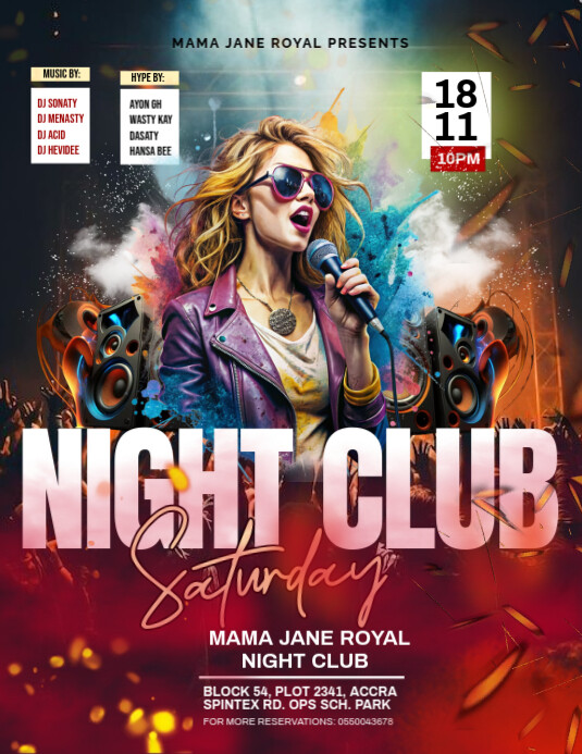 Copy of Free Party Flyer Templates | PosterMyWall