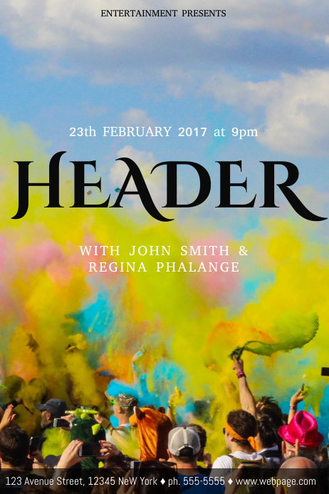 Free Party Flyer Template | PosterMyWall