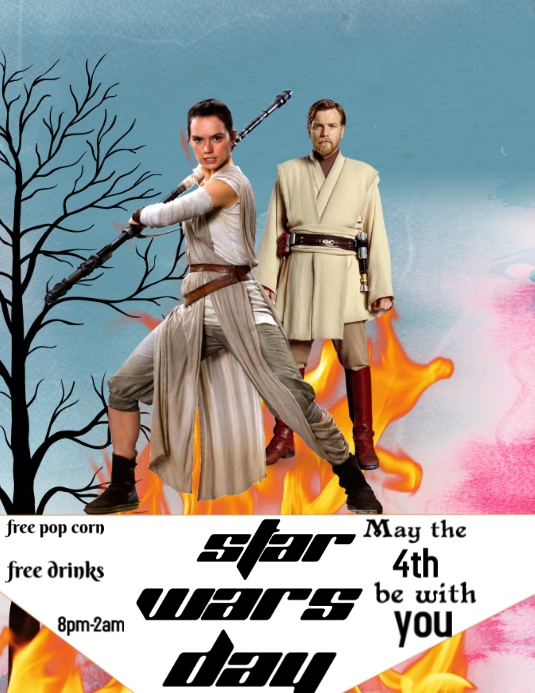 free star wars day poster Template | PosterMyWall