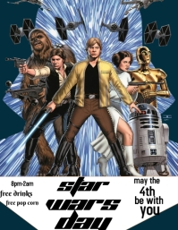 free star wars day poster Template | PosterMyWall