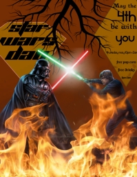 free star wars day poster Template | PosterMyWall
