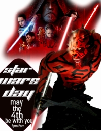 Star wars day poster design Template | PosterMyWall