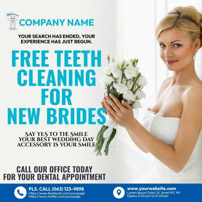 Free Teeth Cleaning - Special Offer Template | PosterMyWall