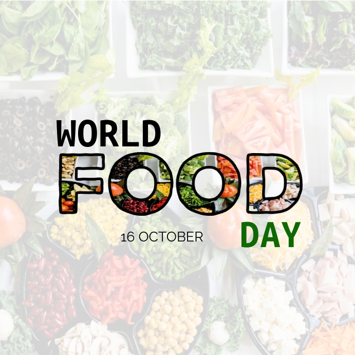 Free world food day poster template design | PosterMyWall