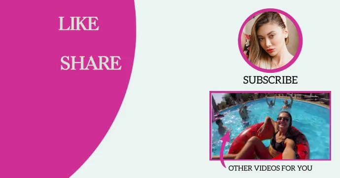 Copy of FREE YOUTUBE OUTRO DESIGN TEMPLATE | PosterMyWall