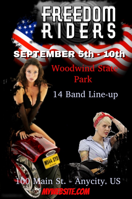 Copy of Freedom Riders | PosterMyWall