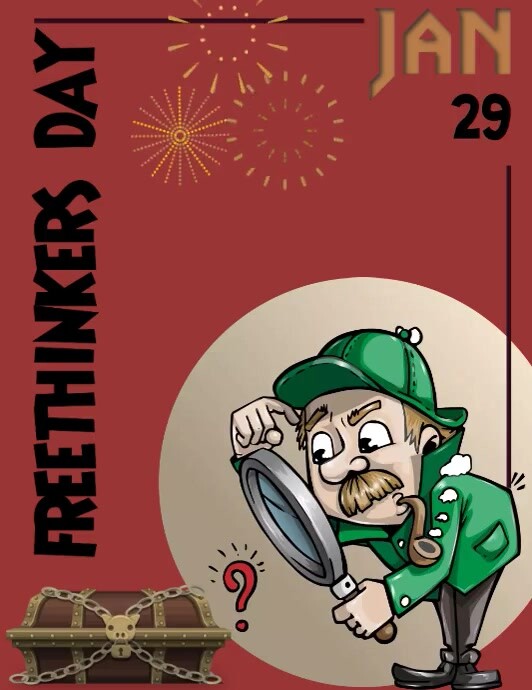 Freethinkers Day Template | PosterMyWall
