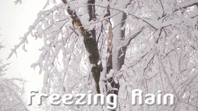 freezing rain Template | PosterMyWall