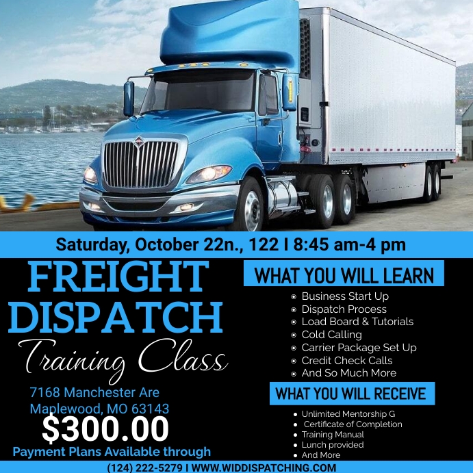 freight dispatch services flyer Template | PosterMyWall