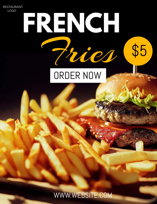 french fries Template | PosterMyWall