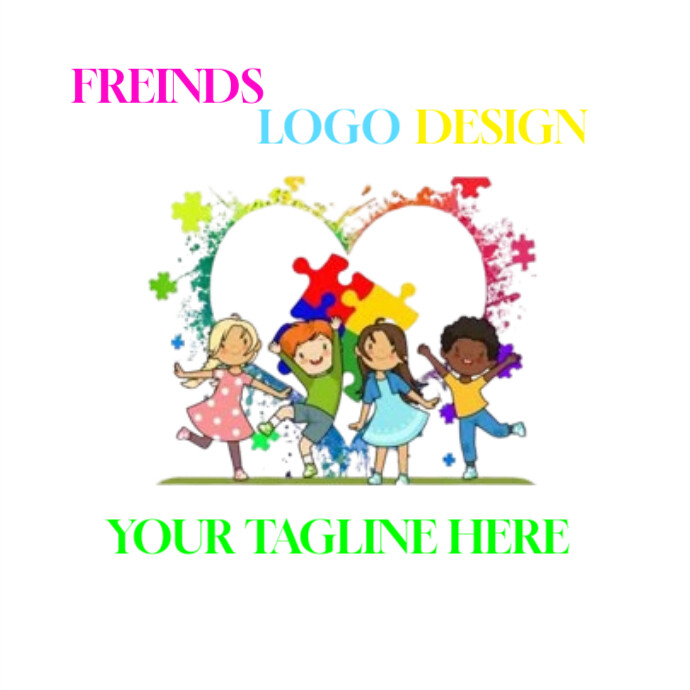 Plantilla de FRENDS LOGO | PosterMyWall