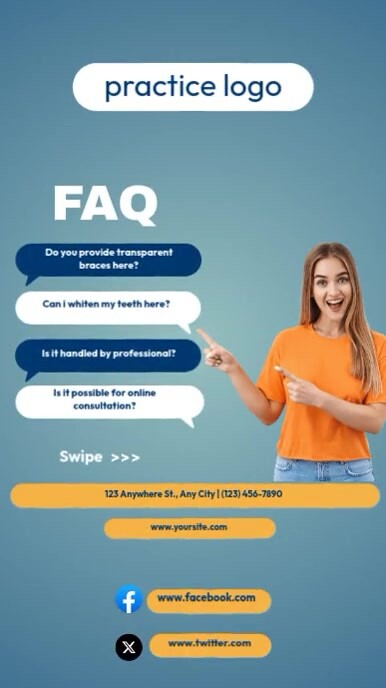 frequently asked questions Template | PosterMyWall