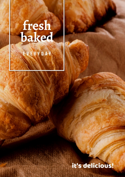 Fresh Baked Templates | PosterMyWall