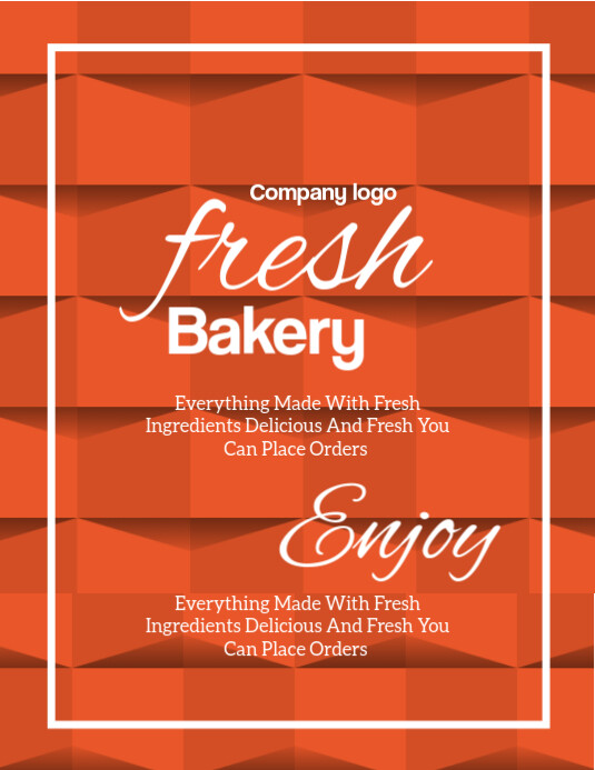 Copy of Fresh bakery | PosterMyWall
