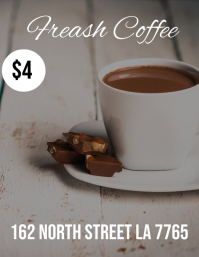 Fresh Coffee Template | PosterMyWall