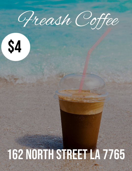 Copy of Fresh Coffee | PosterMyWall