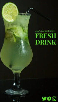 free drink card Template | PosterMyWall