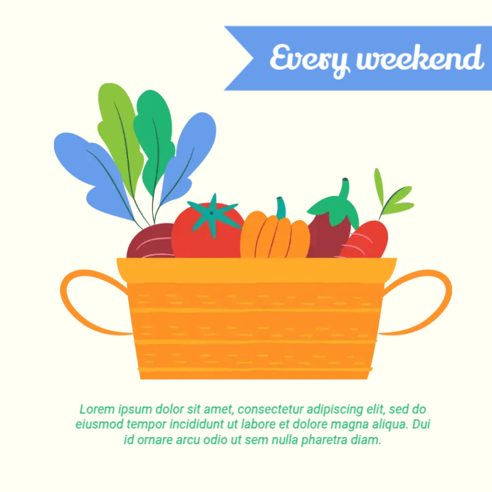 Fresh Food Mock ups Template | PosterMyWall