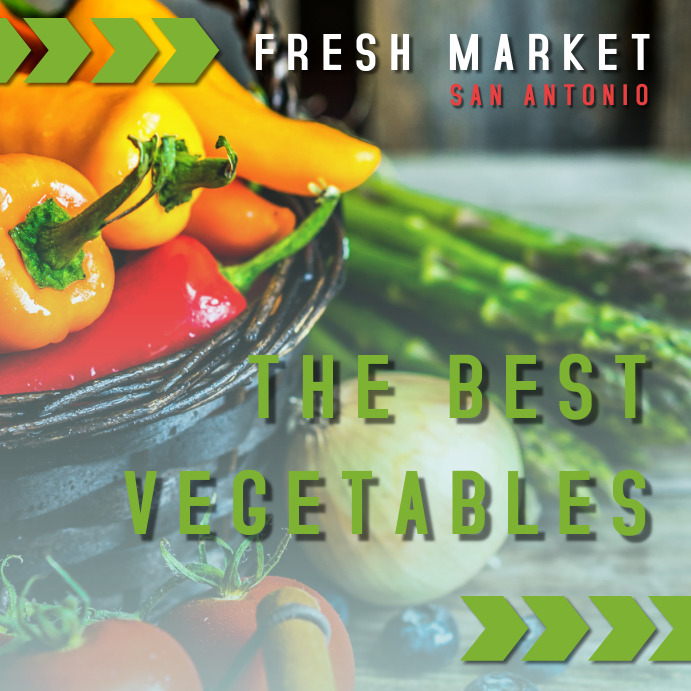 FRESH MARKET Template | PosterMyWall
