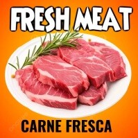 fresh meat 3 Template | PosterMyWall