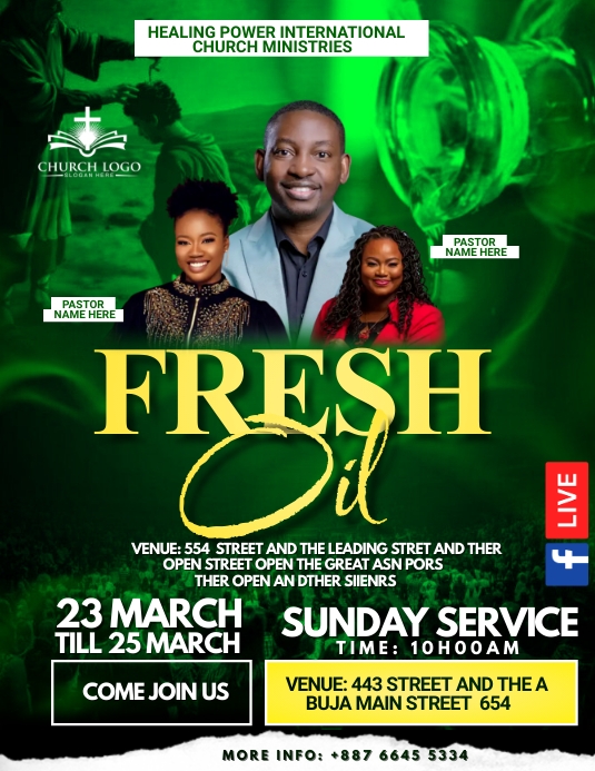 fresh oil Template | PosterMyWall