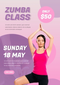 Zumba Class Flyer Template | PosterMyWall