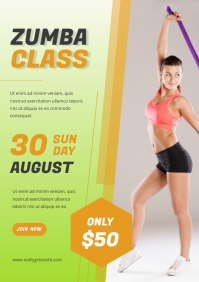 Zumba Class Flyer Template | PosterMyWall