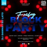 Friday Block Party Template | PosterMyWall