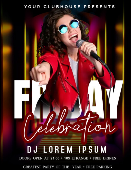 friday celebration.a Template | PosterMyWall