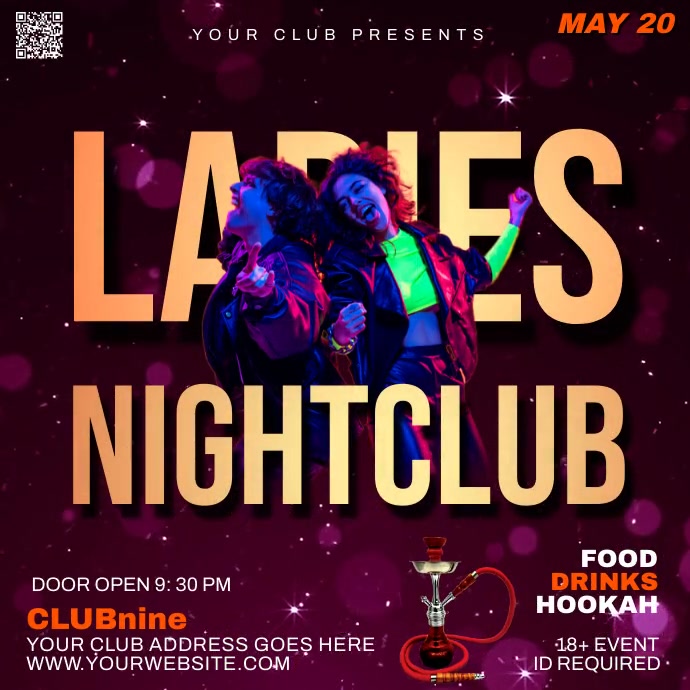 friday club Template | PosterMyWall