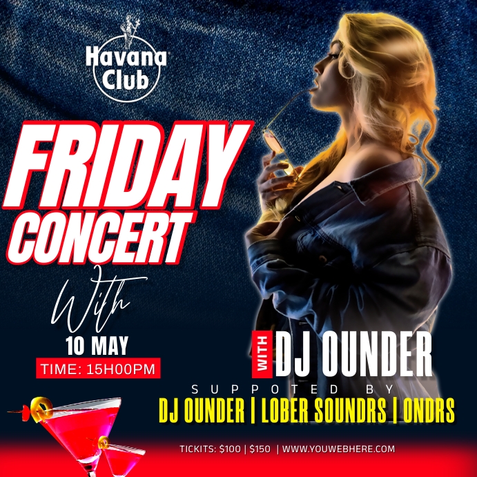 Copy of Friday concert | PosterMyWall